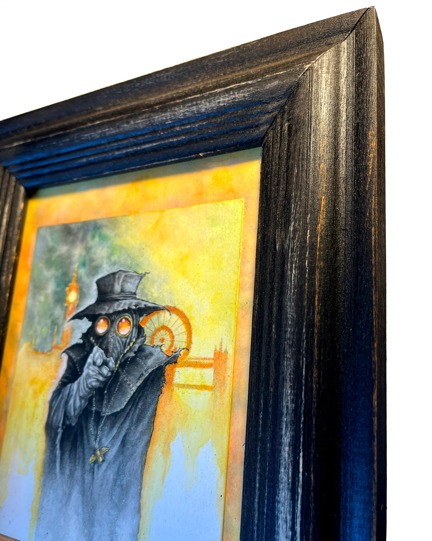 Uncle Plague - Framed Original Artwork – The Art of Tyler Lamph