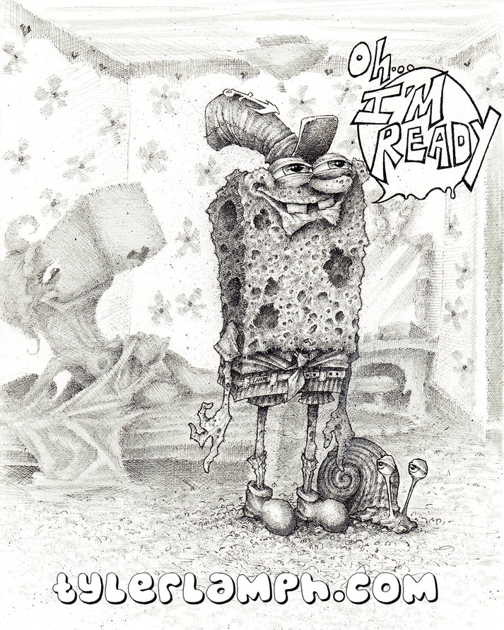 Spongebob Squarepants - Original Artwork – The Art of Tyler Lamph